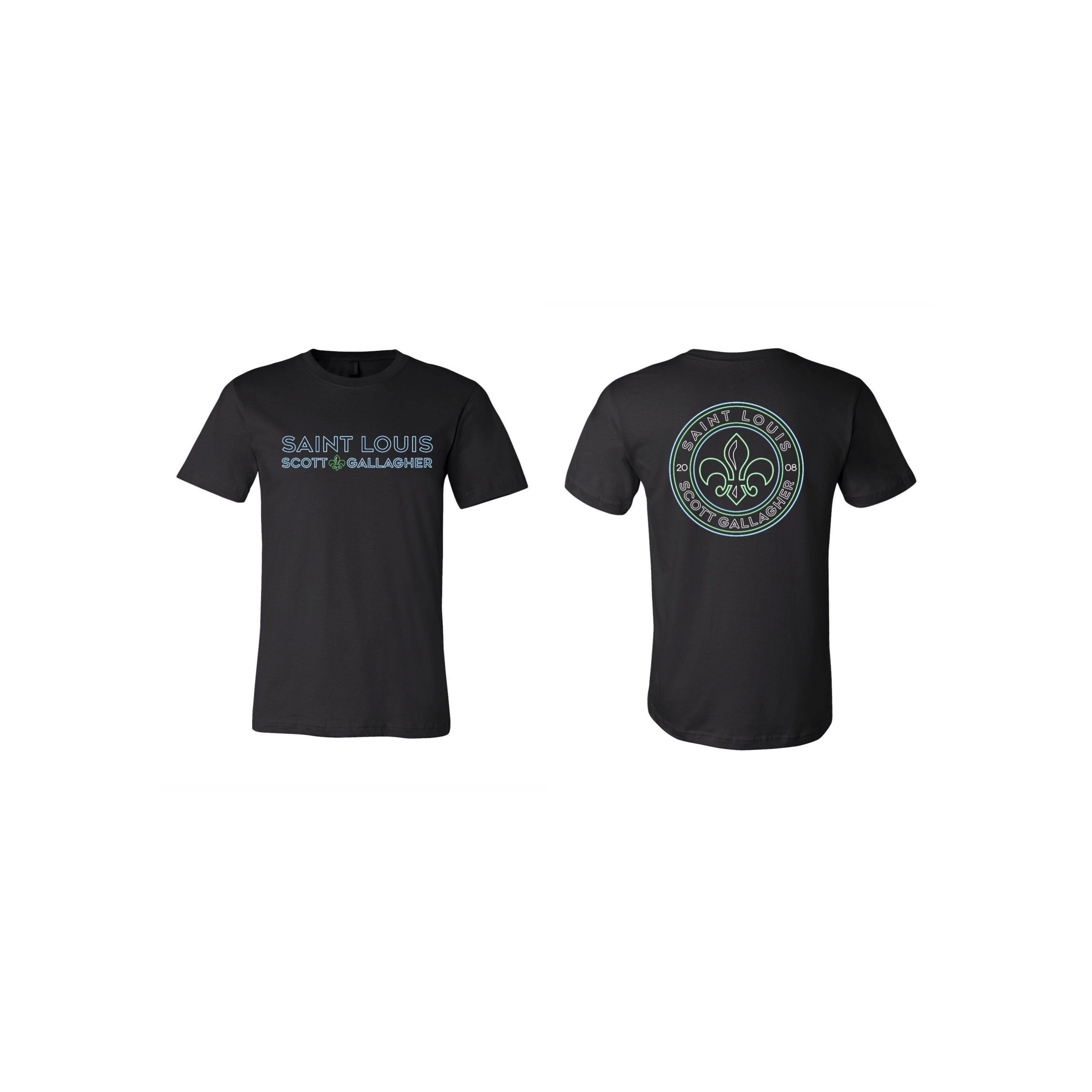 Scott Gallagher "Neon Sign" Logo T-Shirt | Scott Gallagher Fan Shop