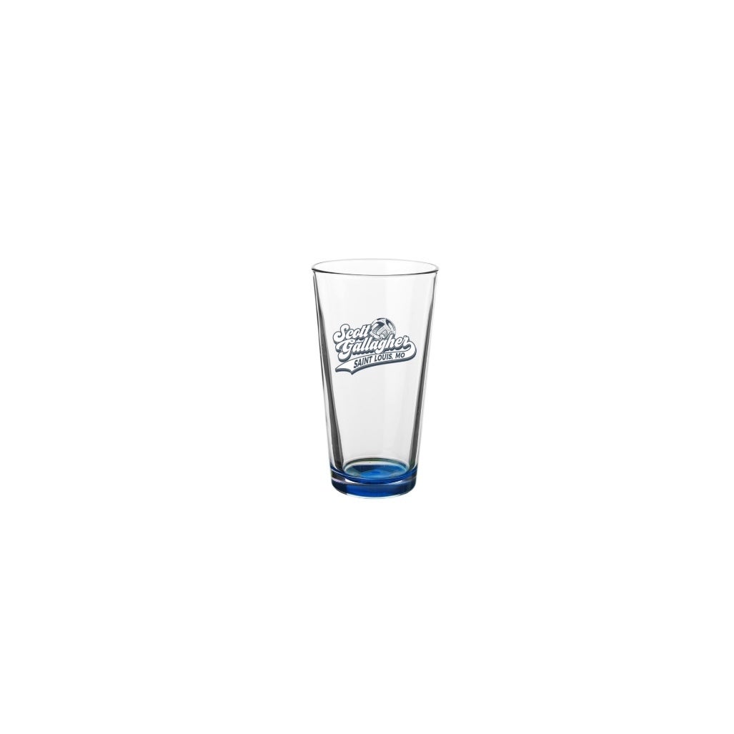 Scott Gallagher Logo Pint Glass | Scott Gallagher Fan Shop
